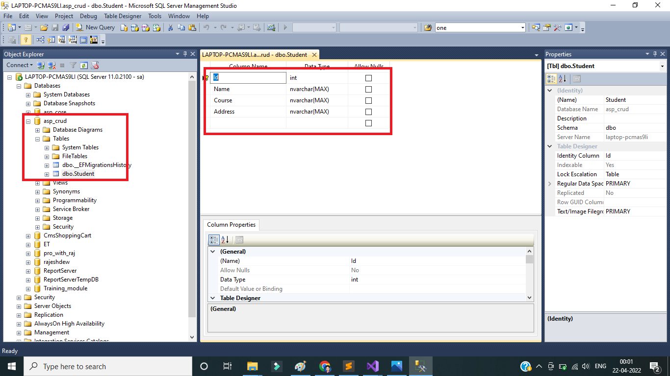 Aspnet Core Crud Operations Using Entity Framework Coderraj 0447