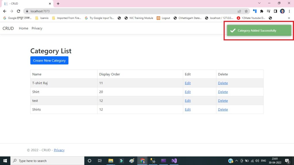 How To Add Toastr Alert On ASP Net Core CoderRaj